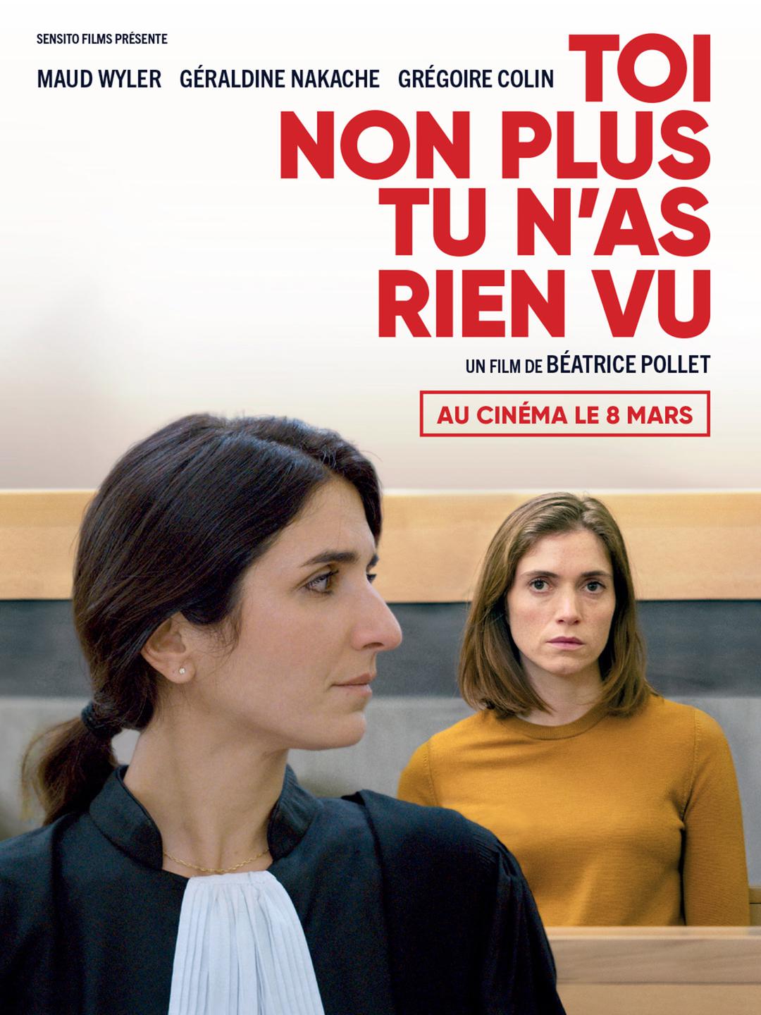 TOI NON PLUS TU N'AS RIEN VU - Cinéma Pax